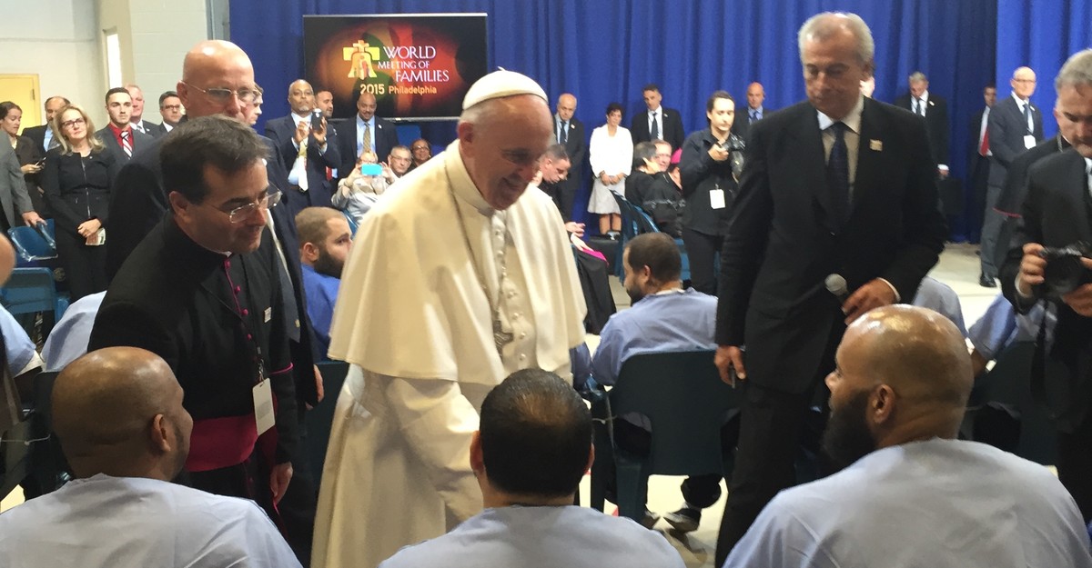 Pope Francis Visits the Curran-Fromhold Correctional Facility in ...
