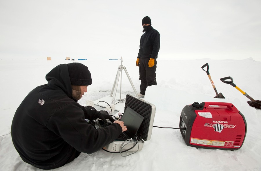 A Visit to an Arctic Ice Station - The Atlantic