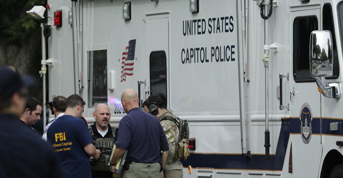 Understanding the Strength of Capitol Hill's Security Team - The Atlantic