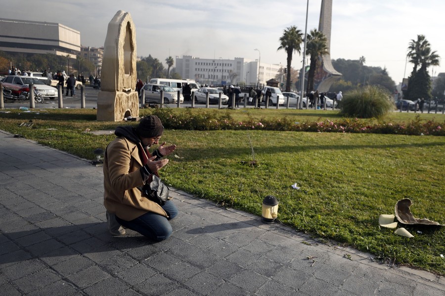Photos: Syrians Celebrate the Fall of Assad - The Atlantic