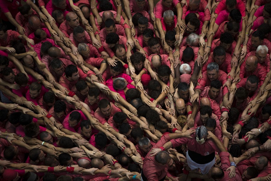 Building Human Towers in Spain - The Atlantic