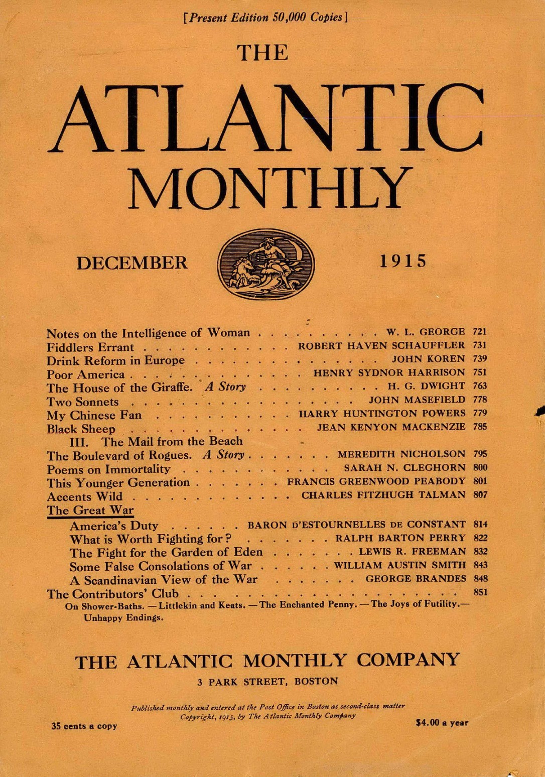 December 1915 Issue - The Atlantic