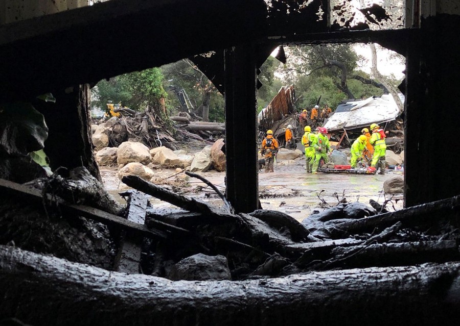 Photos of California's Deadly Mudslides - The Atlantic