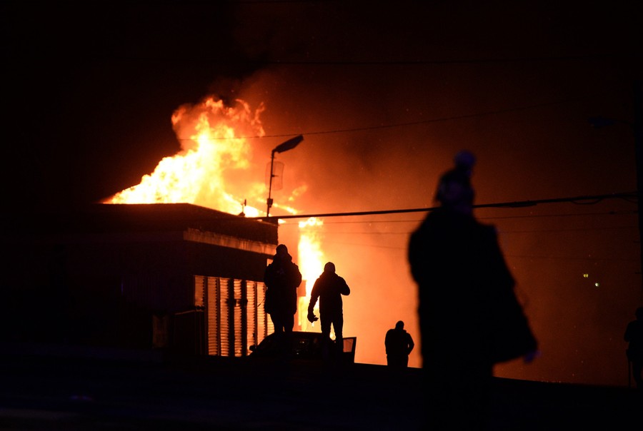 ferguson riots fire