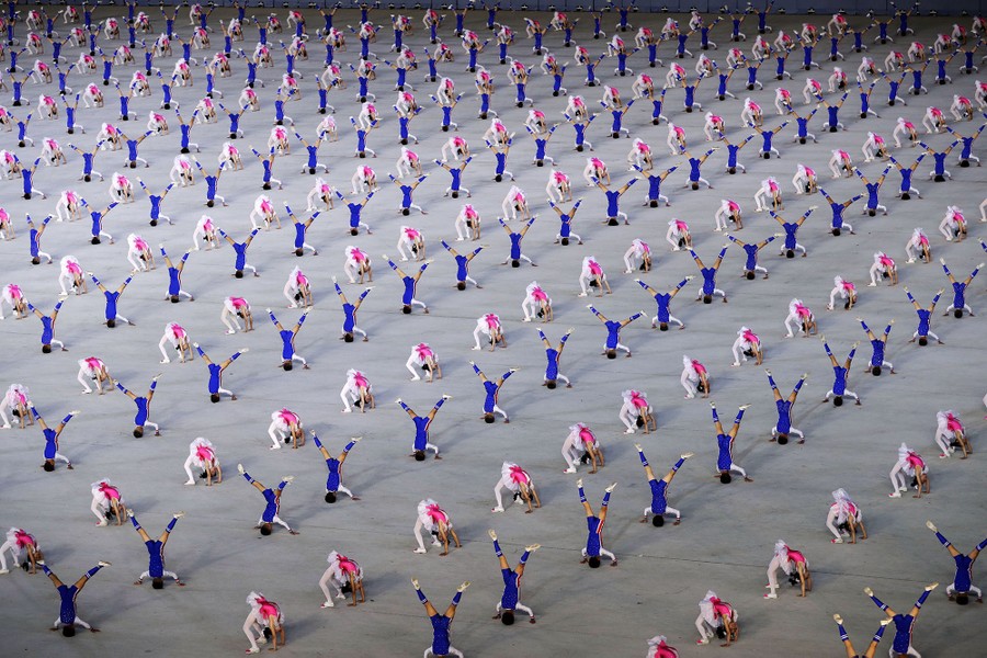 Mass Games and Parades: North Korea Celebrates Its 70th Anniversary ...
