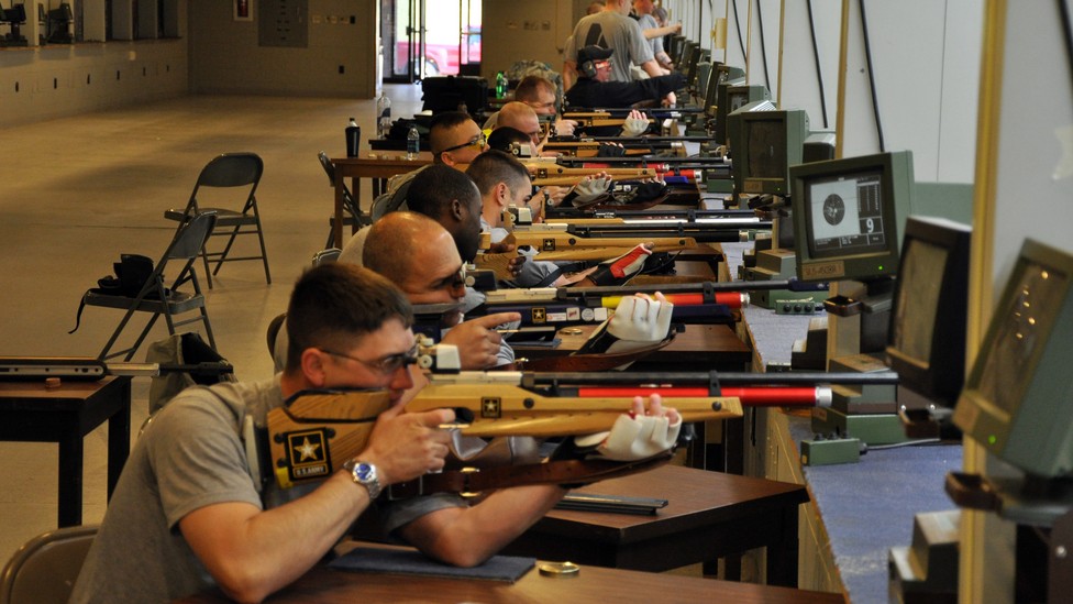 The U.S. Army Marksmanship Unit at Fort Benning, Georgia, Teaches ...