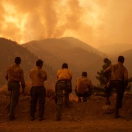 The Line Fire Is Too Close to L.A. for Comfort - The Atlantic