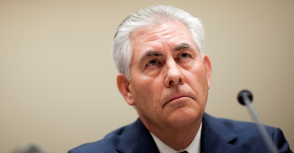 Rex Tillerson's World: In His Own Words - The Atlantic