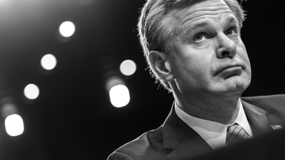 Chris Wray Makes It Easy For Trump - The Atlantic