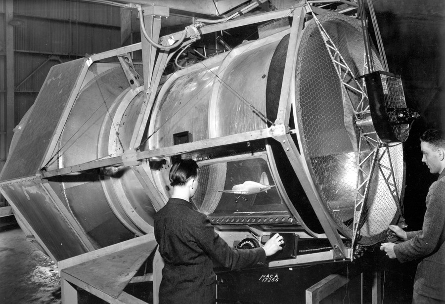 Historic Photos of NASA's Cavernous Wind Tunnels - The Atlantic