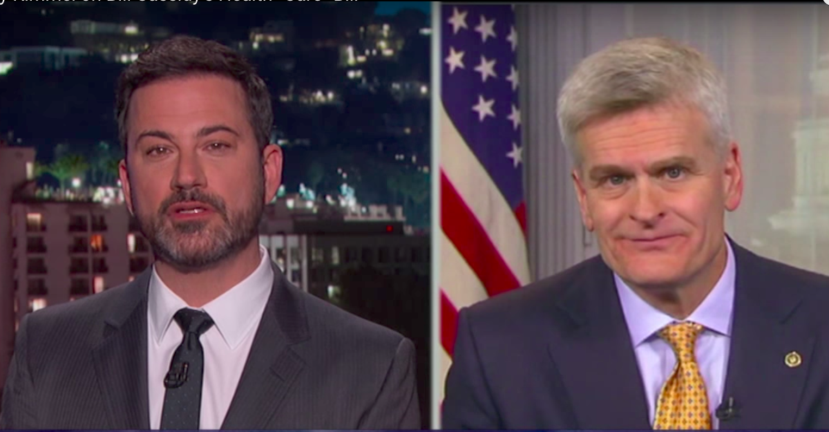 An Angry Jimmy Kimmel Embraces the Politics of Health Care - The Atlantic