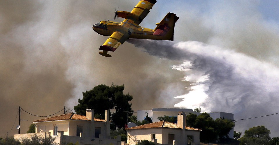 Wildfires Rage Across Greece - The Atlantic Wildfires Rage Across Greece - The Atlantic