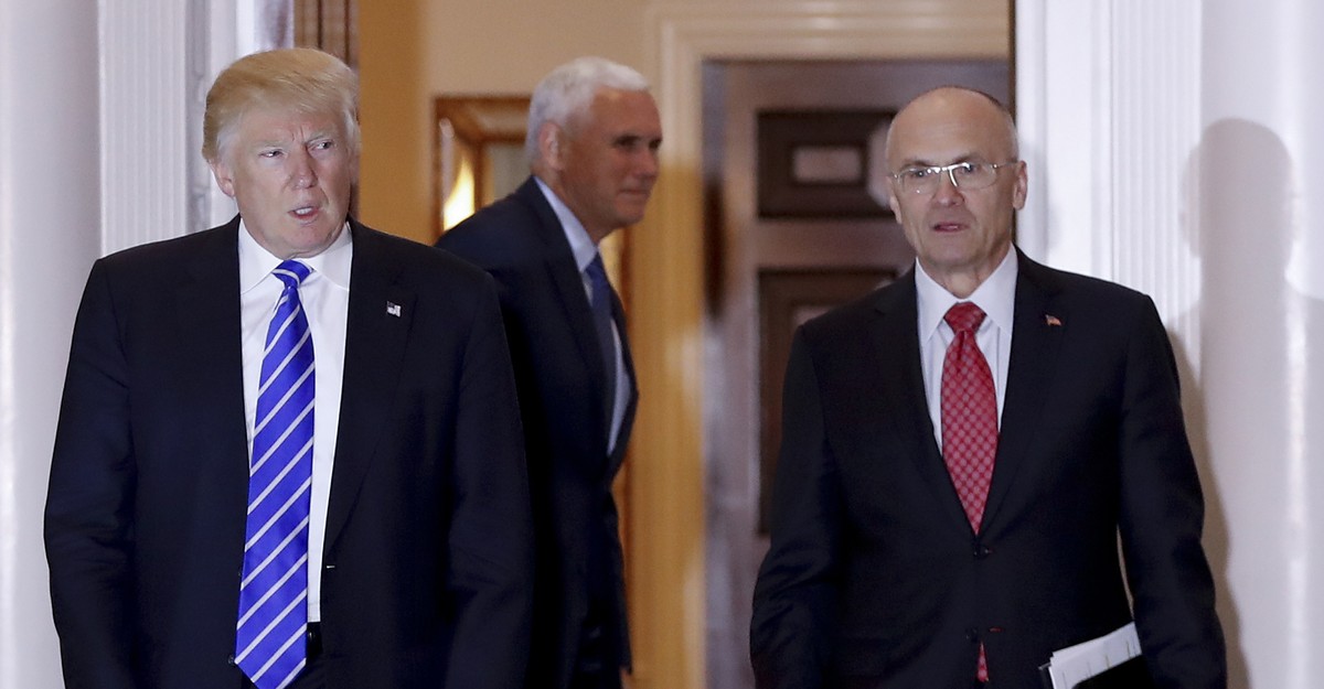 Puzder Resigns - The Atlantic