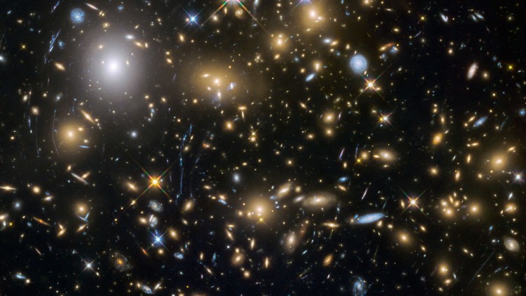 The Eerie Alignment of Ancient Giant Galaxies - The Atlantic