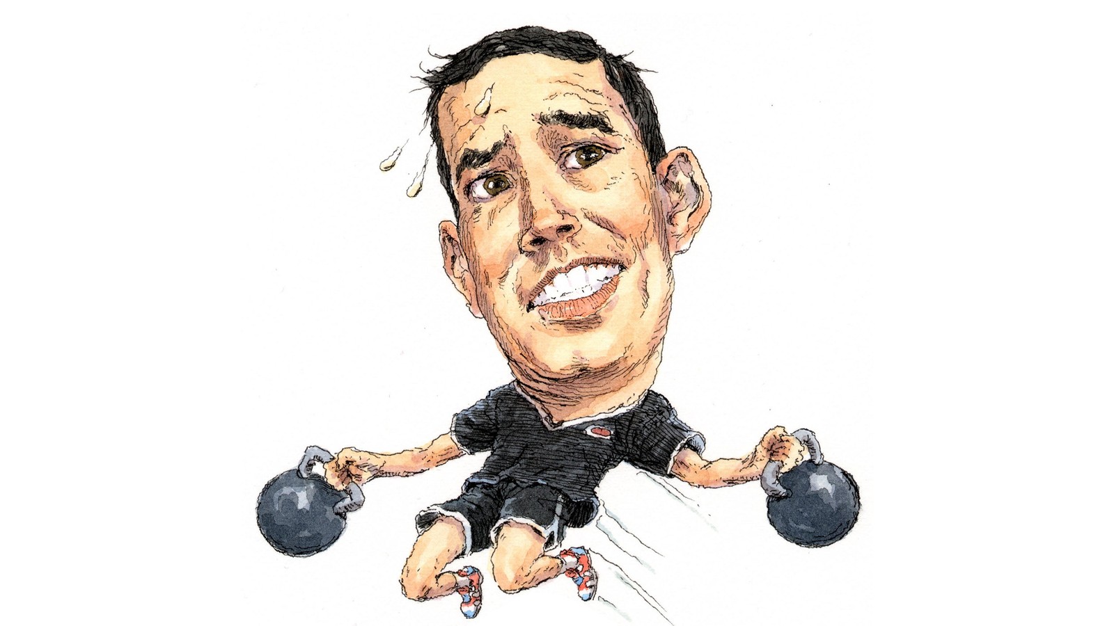 Cartoon George Bush Face