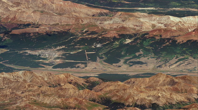 The American Landscape, From Space: Denver, the Rockies, and Colorado ...