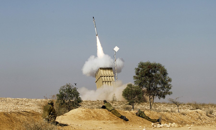 Rockets Over Israel and Gaza - The Atlantic