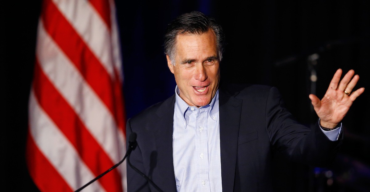 Mitt Romney: My Conscience Won't Allow Me to Vote for Trump or Clinton ...