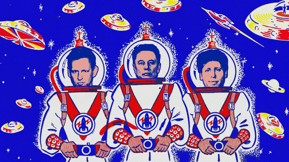 How Musk, Thiel, and Altman Misread Science Fiction - The Atlantic