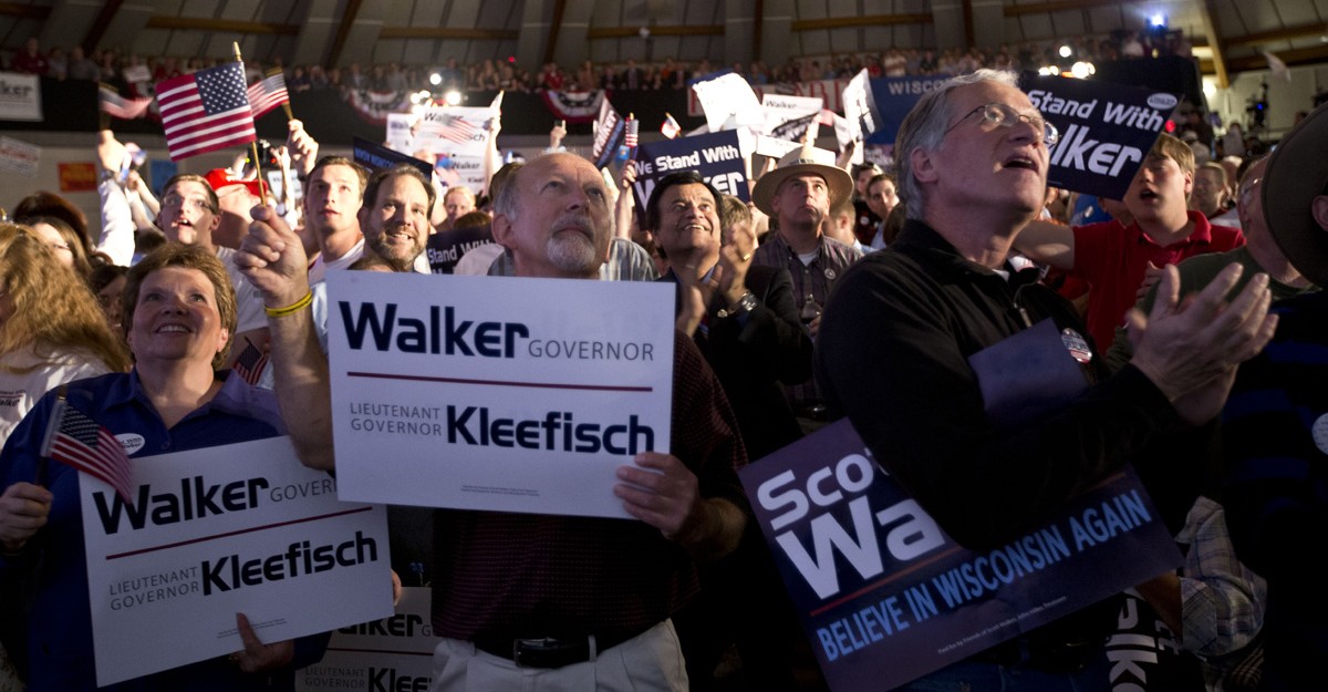 Walker's Wisconsin Recall Win Built on GOP Unity, Energy - The Atlantic