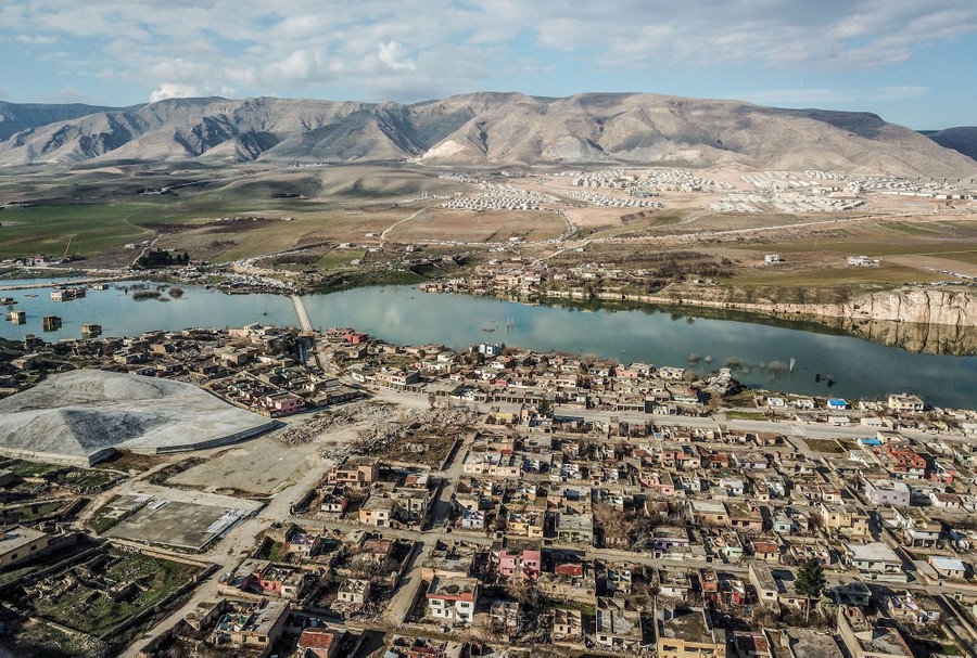 Photos: An Ancient Town Submerged—Hasankeyf Underwater - The Atlantic