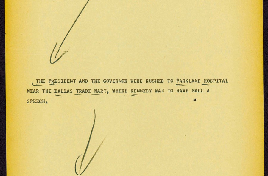 As It Happened: AP Wire Copy of the JFK Assassination - The Atlantic