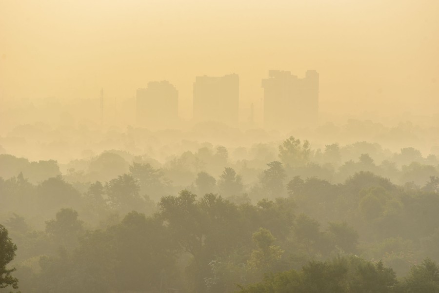 Photos: What Record-Breaking Pollution Looks Like From India And ...