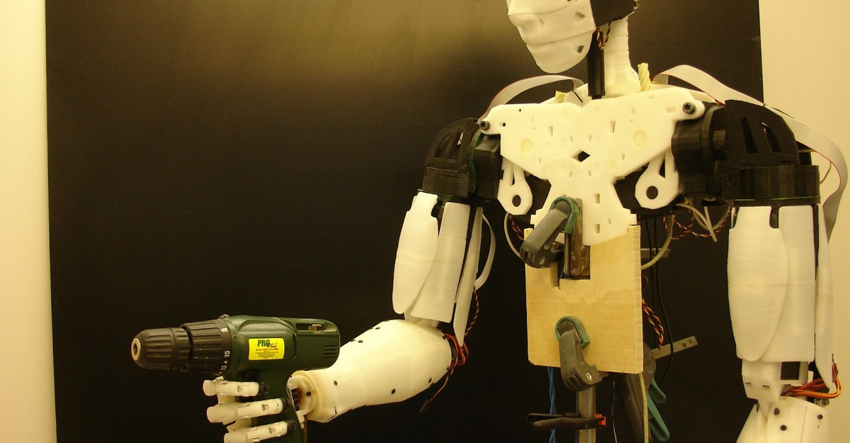 A Printable Humanoid Robot and Why Mourning Is Futurism - The Atlantic