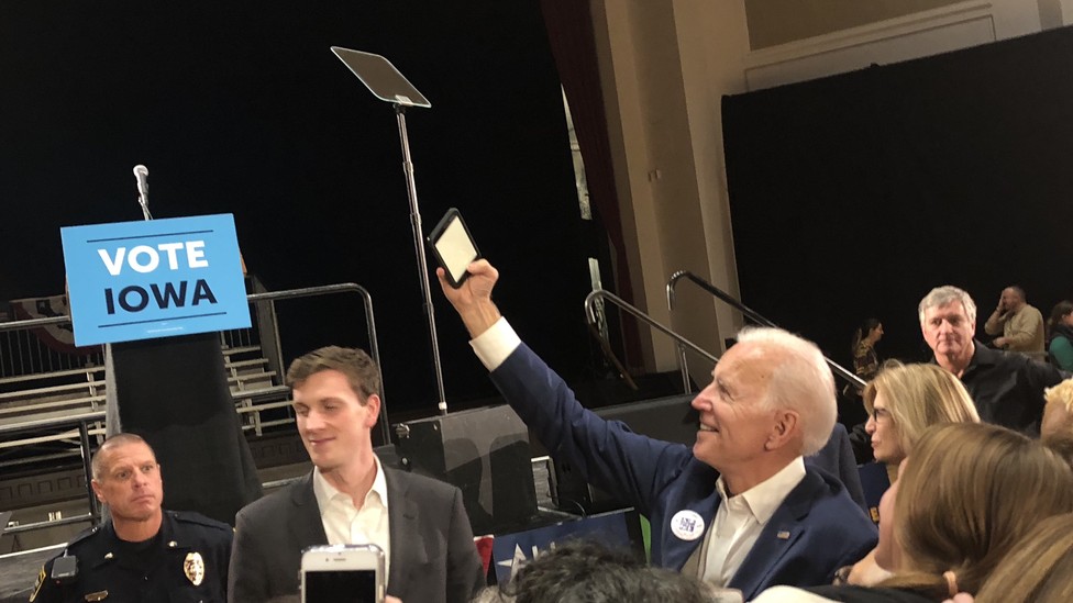 Did Biden Go to Iowa to Start a Presidential Campaign? - The Atlantic