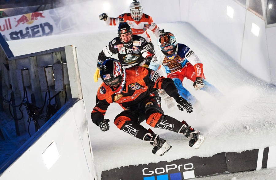 The Insanity of Downhill Ice Cross Racing - The Atlantic