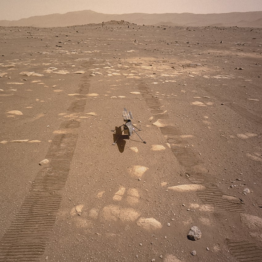 NASA's Ingenuity Helicopter Flies on Mars - The Atlantic