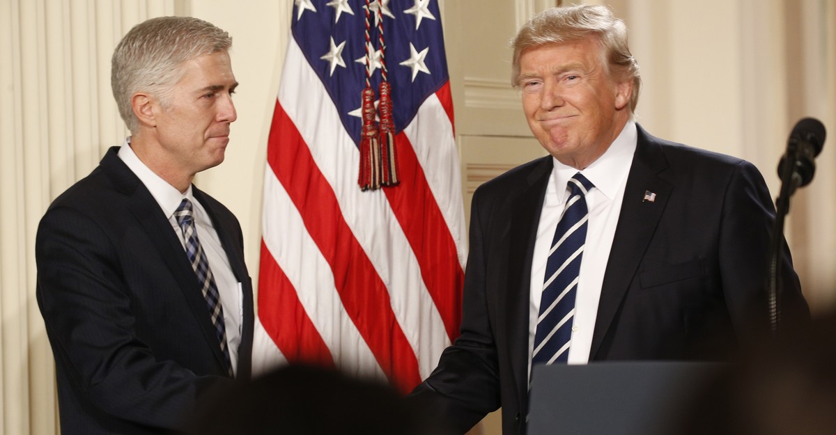 Trump's Supreme Court Pick Fulfills a Pledge to Evangelicals - The Atlantic