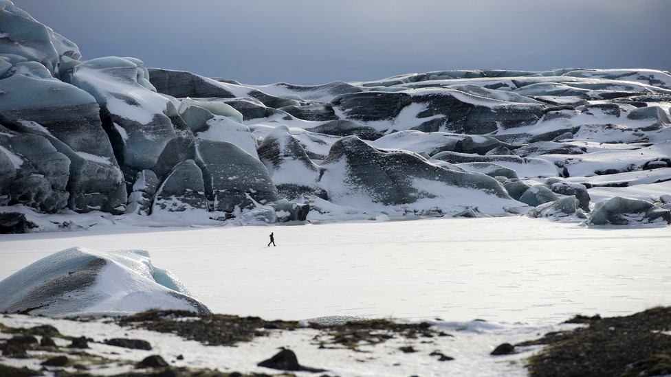 Iceland's Glacier Monitors Use Measuring Tape to Track Climate Change ...