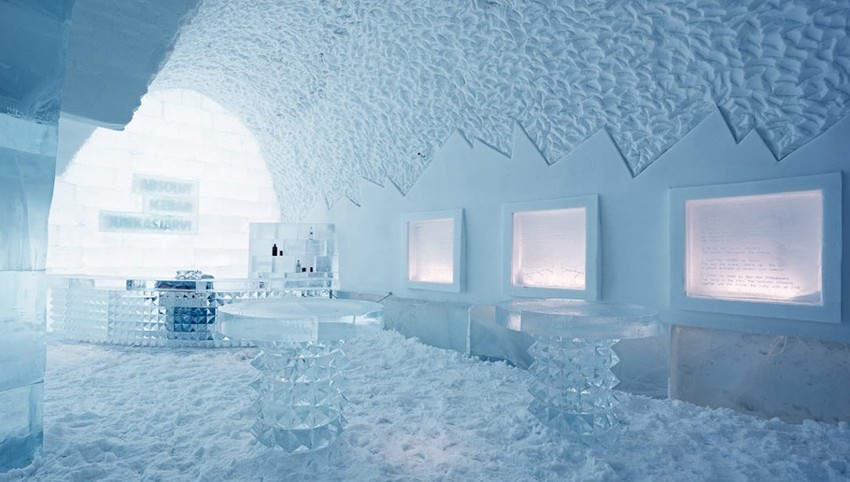 Photos: The Swedish Hotel Made From Solid Ice - The Atlantic