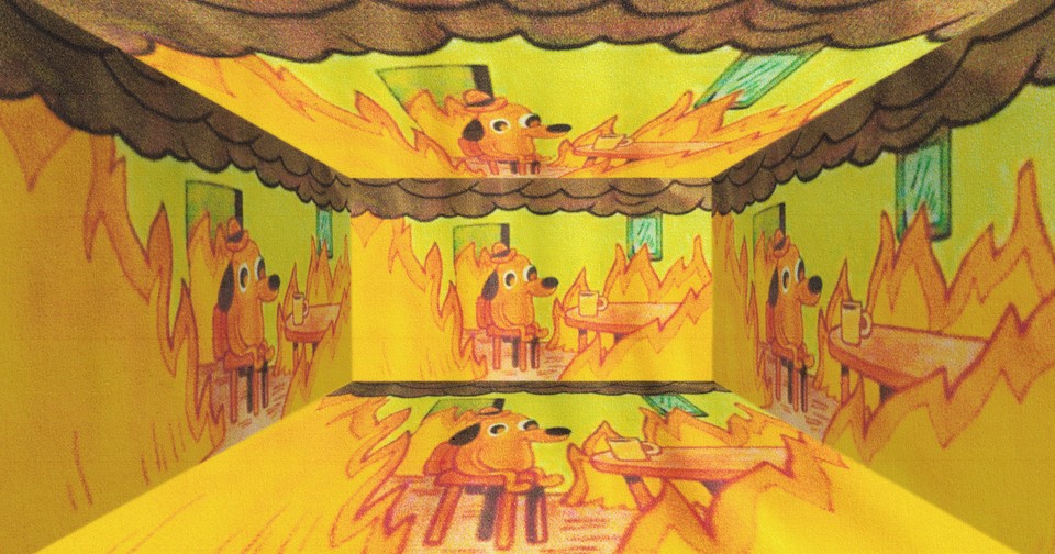 Dog Burning Room Memes This Is Fine: The Artist Behind The Meme