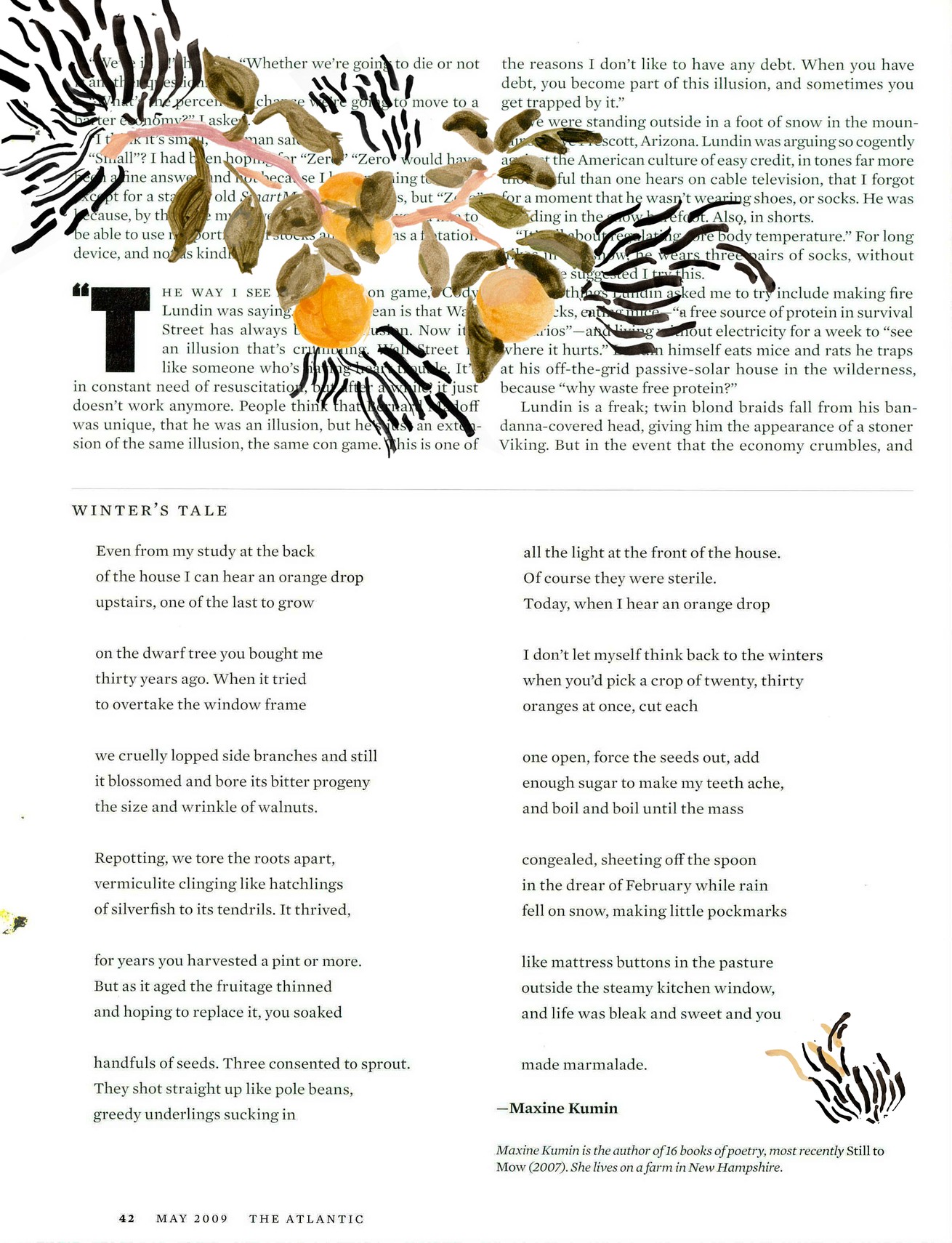 A Poem by Maxine Kumin: Winter's Tale - The Atlantic