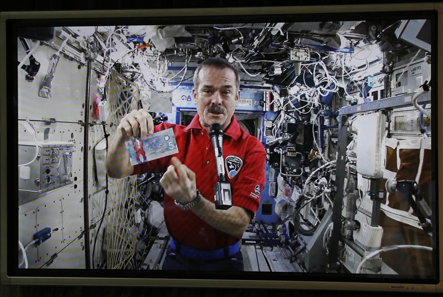 Welcome Back to Earth, Commander Hadfield - The Atlantic