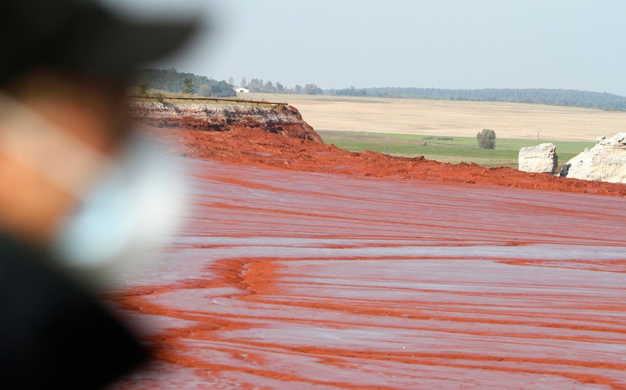 A Flood of Red Sludge, One Year Later - The Atlantic