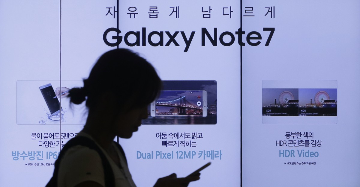 Samsung Recalls Galaxy Note 7 Smartphone Over Exploding Batteries - The ...