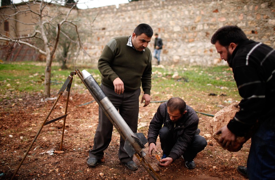 DIY Weapons of the Syrian Rebels - The Atlantic