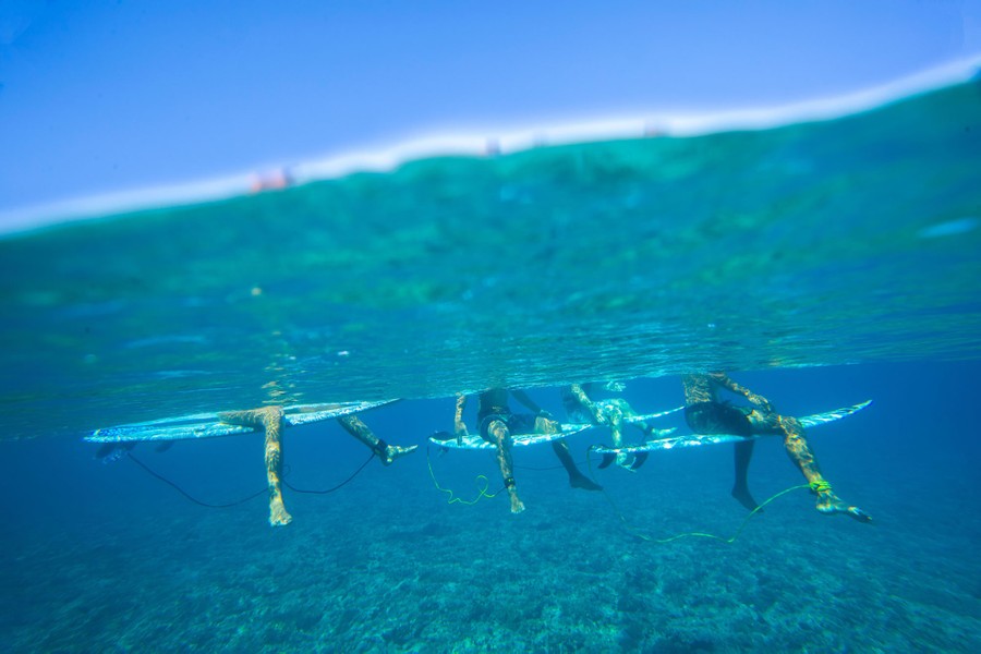 Surfing Teahupo‘o, Photos From Above and Below - The Atlantic