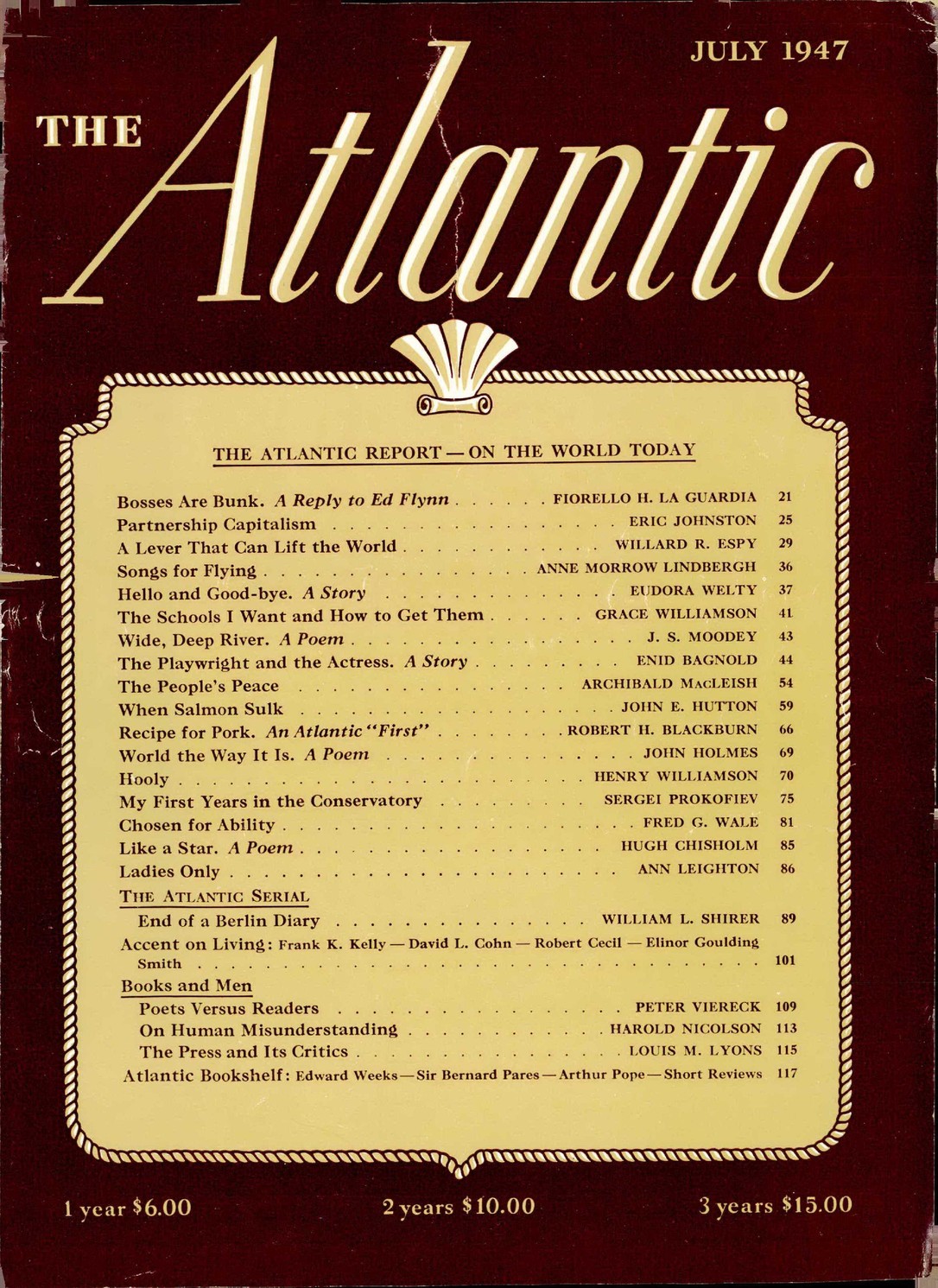 July 1947 Issue - The Atlantic