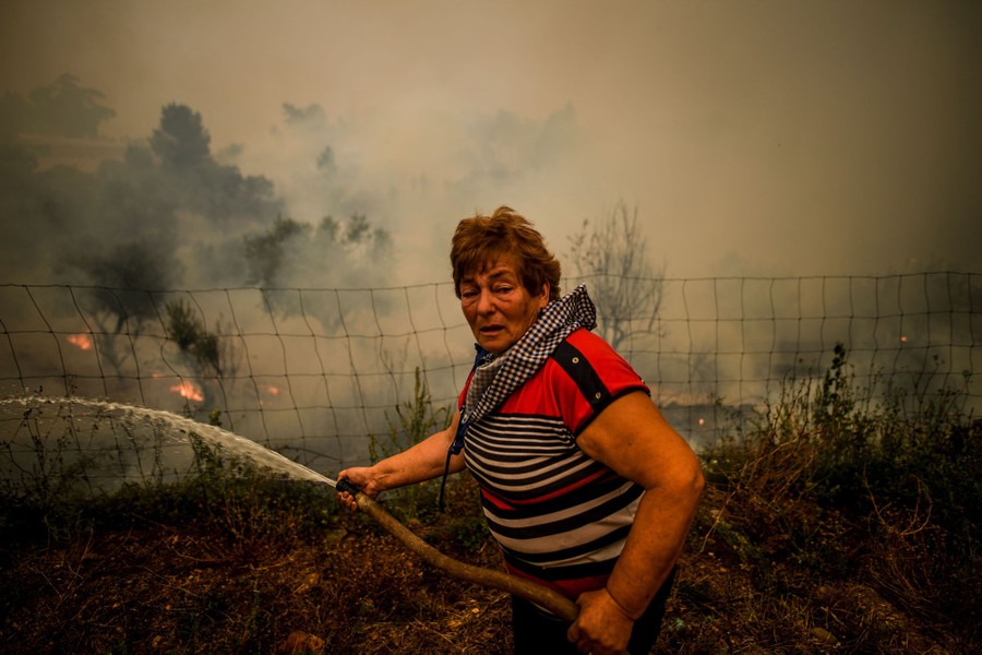 Wildfires Rage in Central Portugal: Photos - The Atlantic