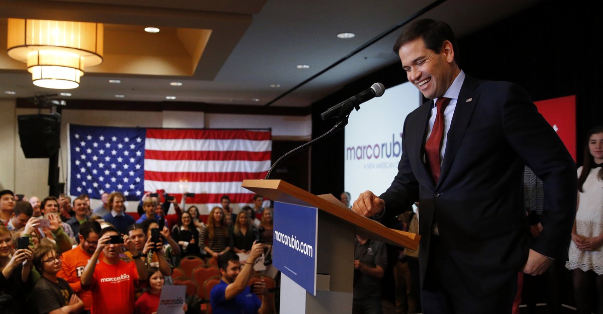 Marco Rubio's Unlikely Path to the Nomination - The Atlantic
