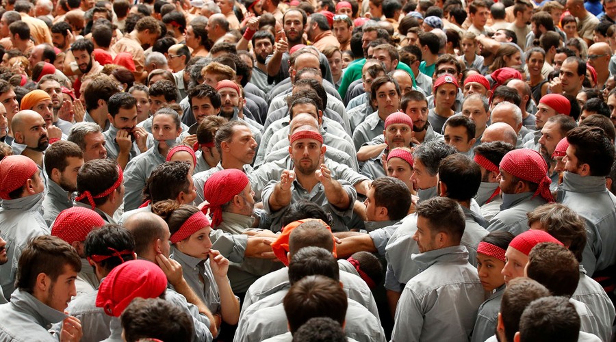 Building Human Towers in Spain - The Atlantic