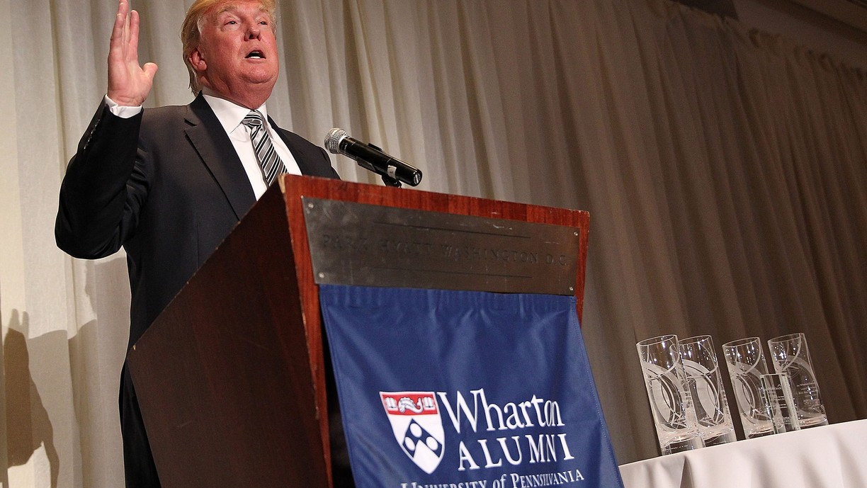 Wharton's Donald Trump Dilemma - The Atlantic