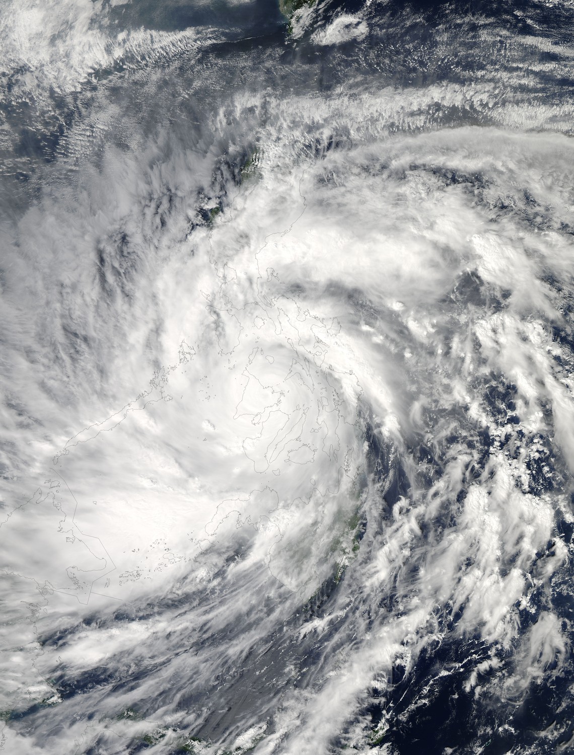 Super Typhoon as Seen From Space - The Atlantic