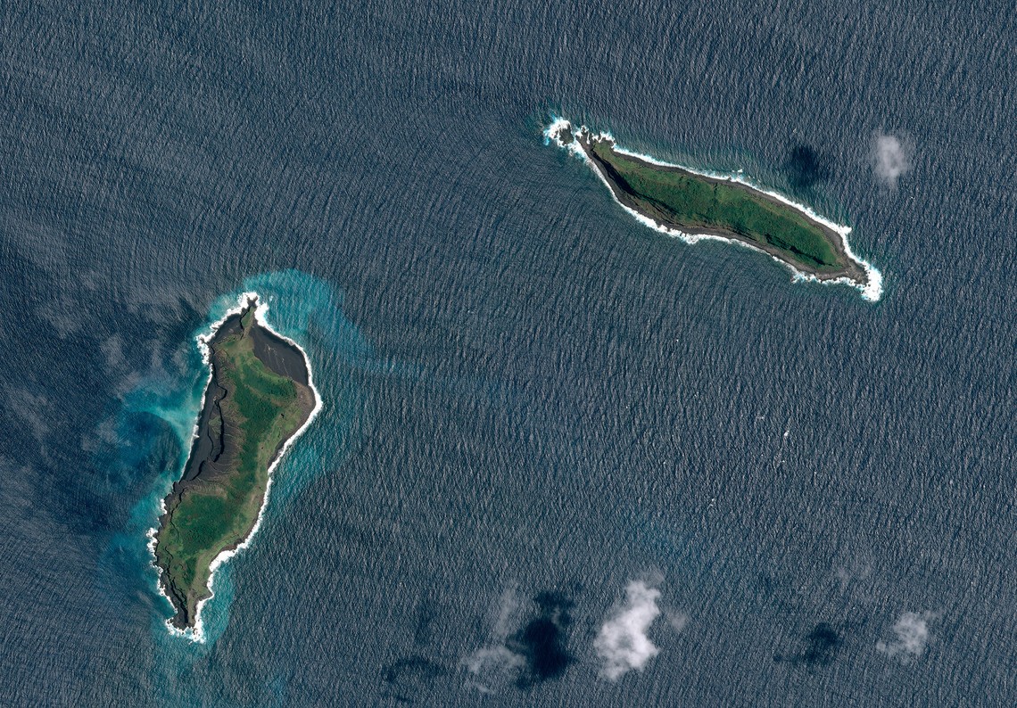 Volcanic Eruption in South Pacific Yields New Island in Tonga - The ...