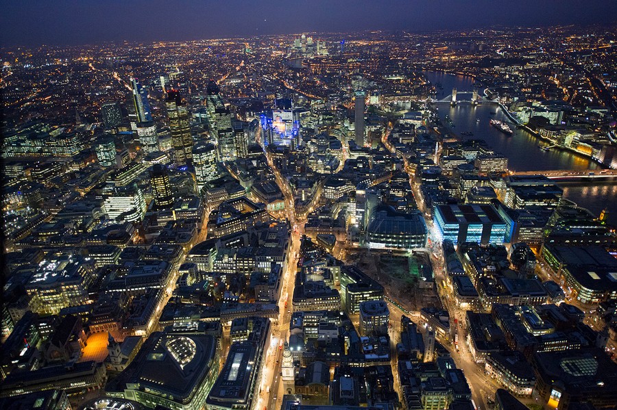Views From the Night Sky: London and the U.K. - The Atlantic