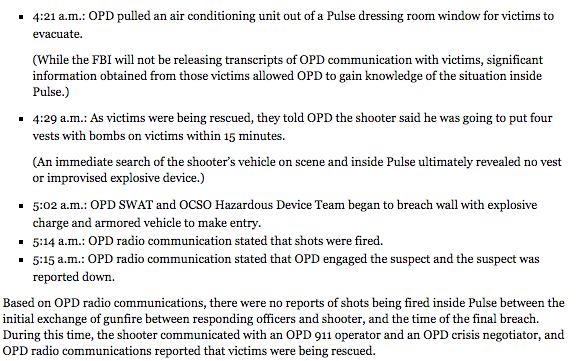 FBI Again Releases Orlando 911 Transcripts—Naming Shooter and ISIS ...